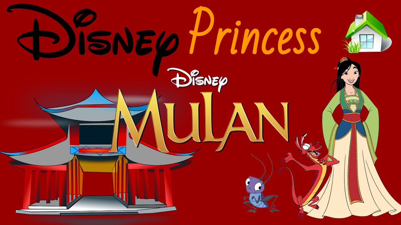 Building Disney Princess homes Mulan - YouTube