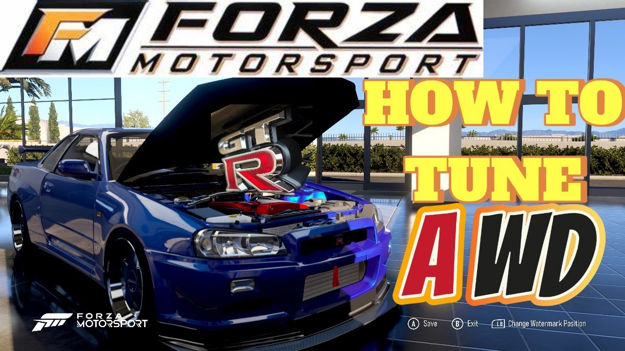 Forza motorsport: AWD Tuning Guide with a known Rivals Showdown ...