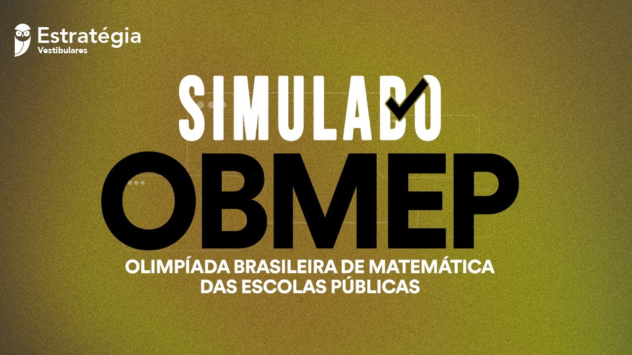 1º Simulado OBMEP Nível 1 - 1ª Fase de 2025 - YouTube