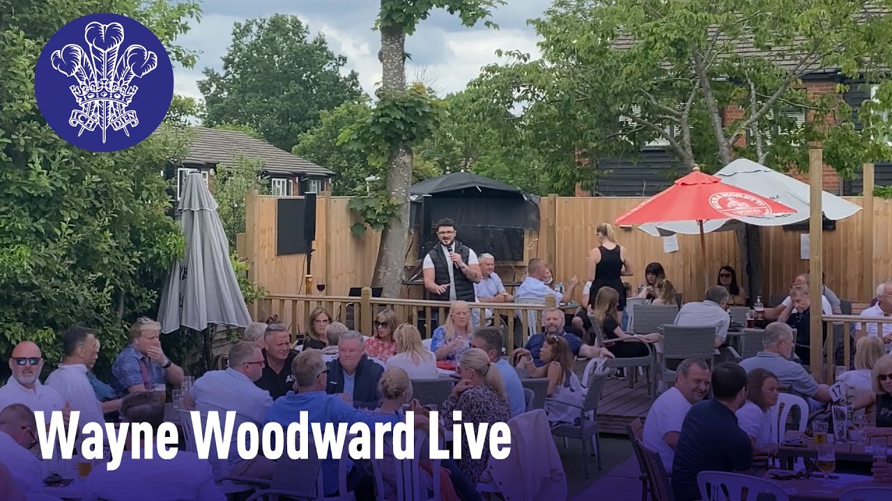 Prince Of Wales presents Wayne Woodward - YouTube