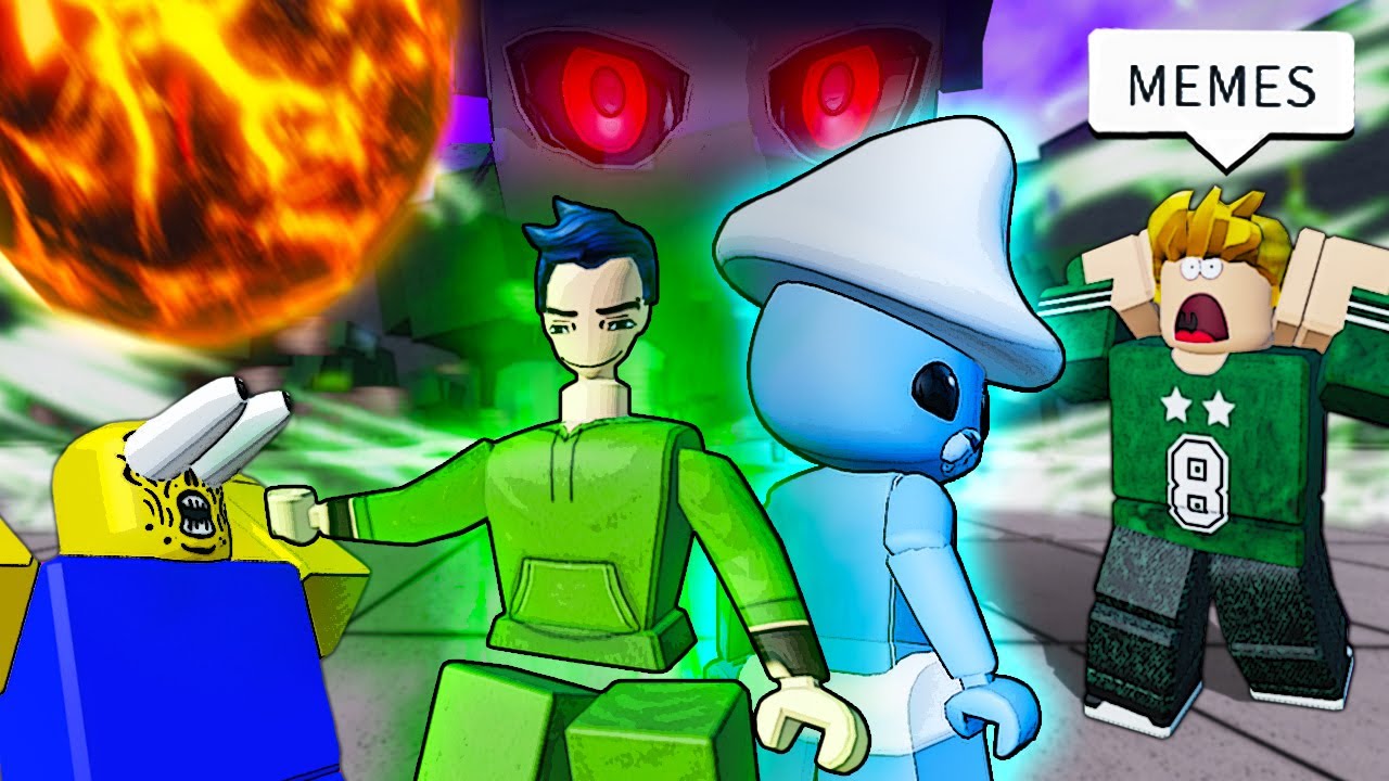 ROBLOX The Strongest Battlegrounds FUNNY MOMENTS (MEMES) 🤓 (Part 6 ...