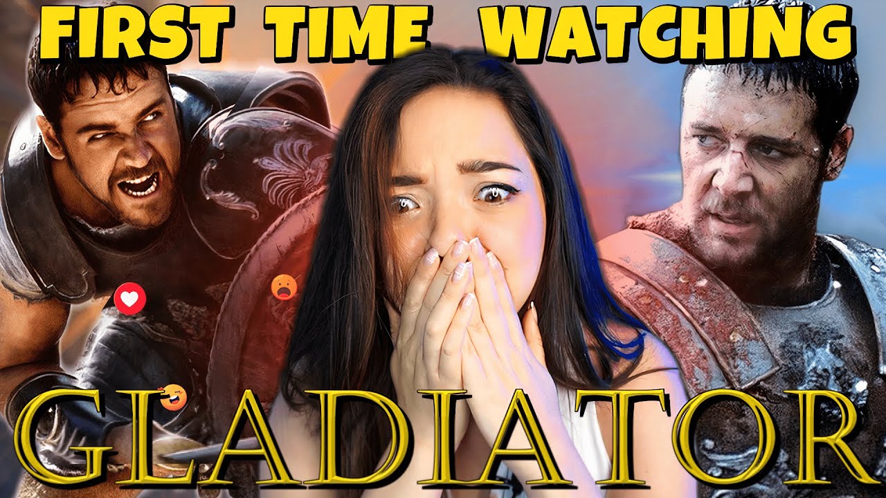 I'm Watching GLADIATOR for the First Time EVER! ⚔️ - YouTube