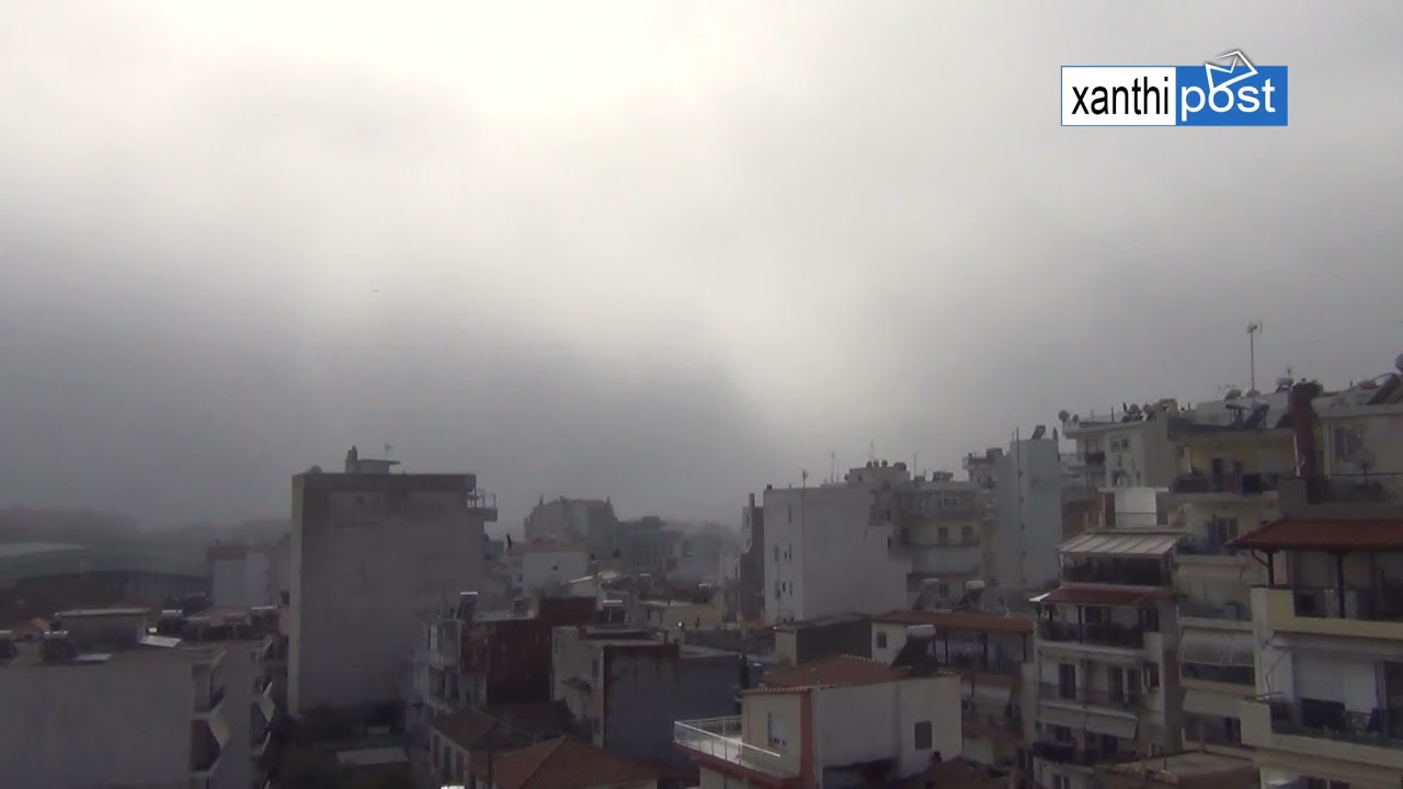 ΞΑΝΘΗ - ΤΟΠΙΟ ΣΤΗΝ ΟΜΙΧΛΗ – ΜΕΙΩΜΕΝΗ ΟΡΑΤΟΤΗΤΑ - YouTube