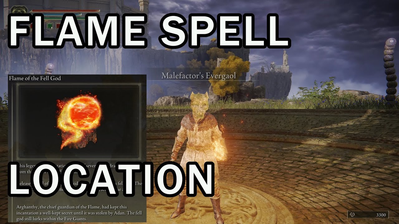 Flame of the Fell God Location - Elden Ring - YouTube
