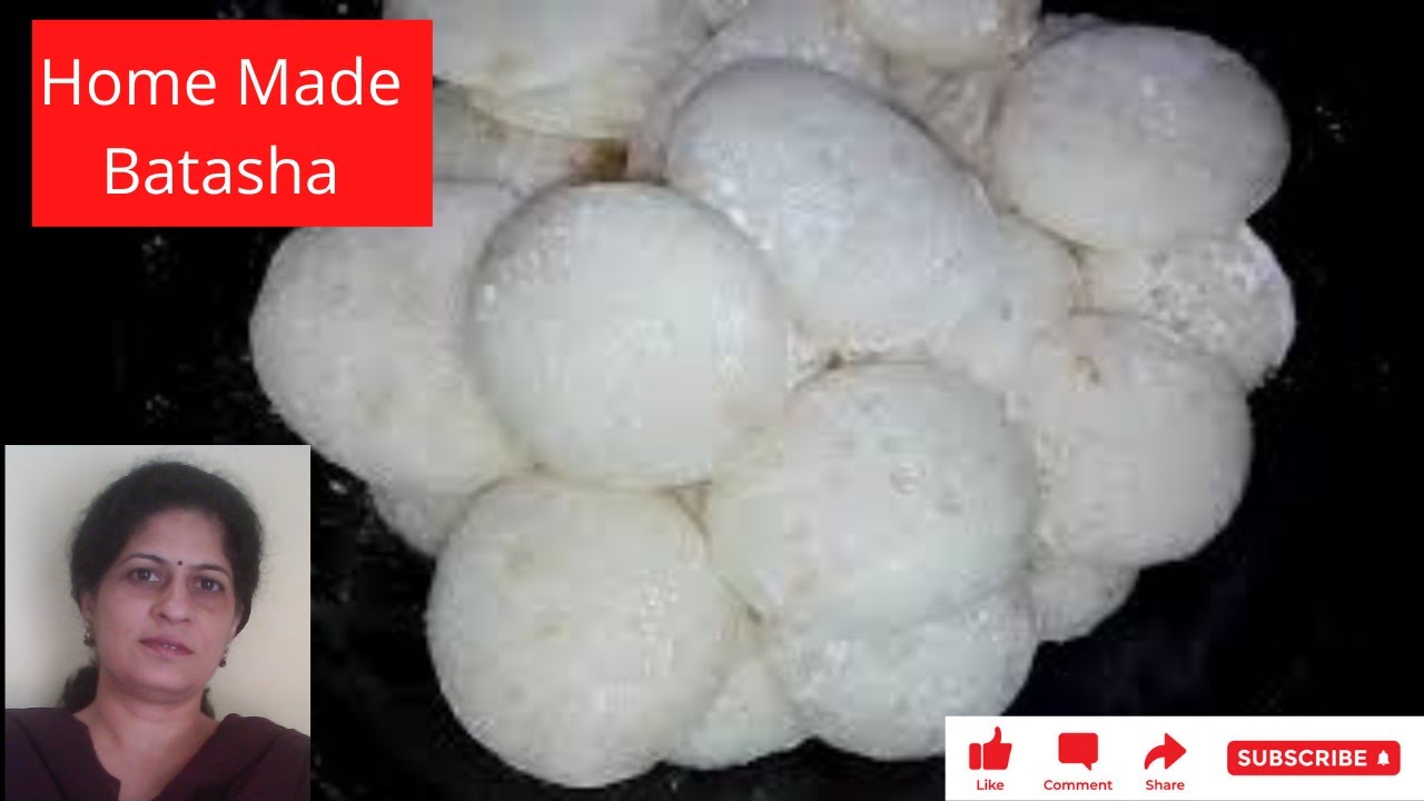 Batasha Recipe ( Home made Patasha Recipe ) - YouTube