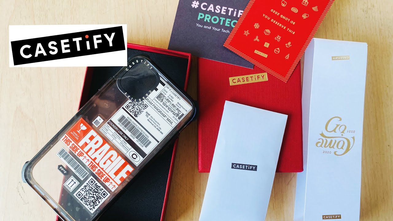 รีวิวแกะกล่อง Casetify | มีส่วนลดในคลิปให้ แถมช่วงนี้ส่งฟรี!!! - YouTube