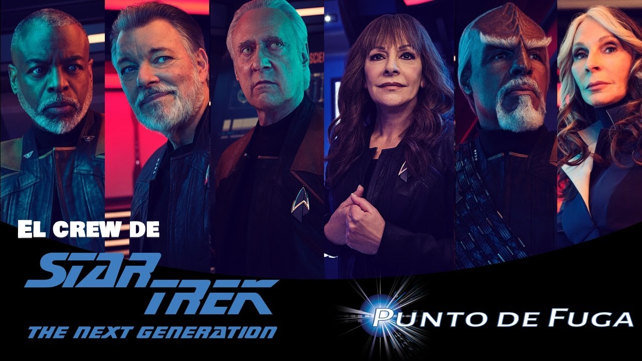 El crew de Star Trek The Next Generation - YouTube