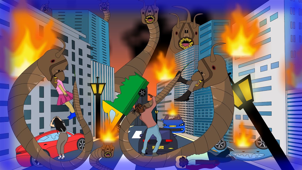 Alien Worms Invasion - Animated Horror Film (Aquarius Edition) - YouTube