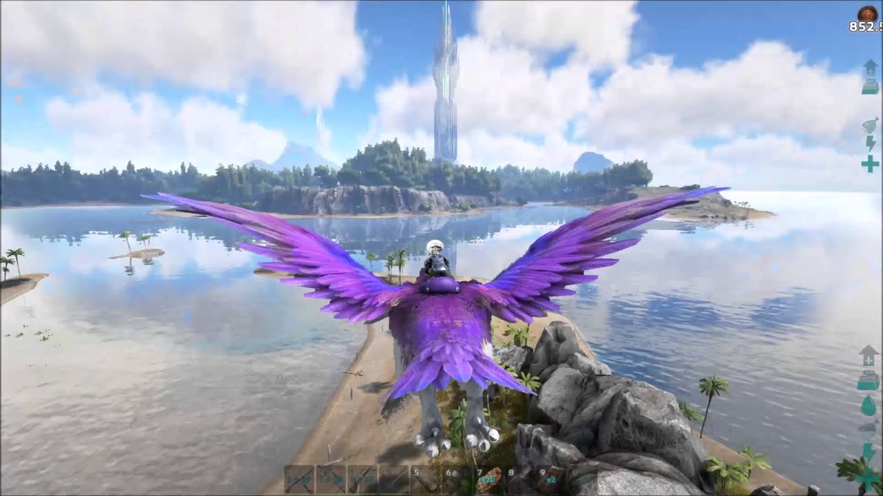 ARK: Survival Evolved | Argent vs Petra PVP dogfight! - YouTube