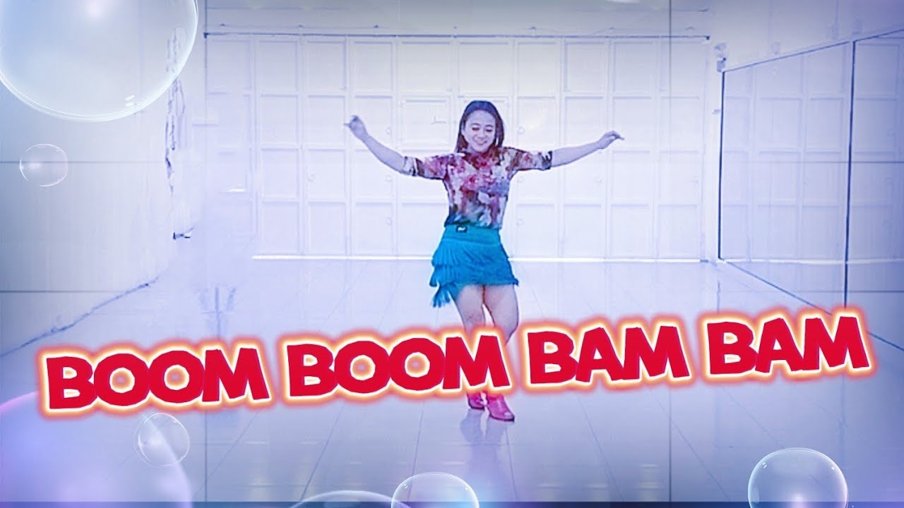 BOOM BOOM BAM BAM LINE DANCE - YouTube