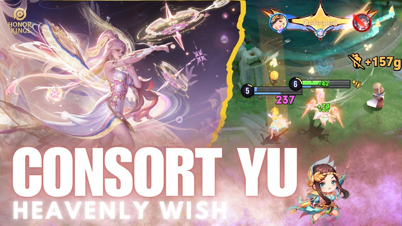 Consort Yu / Stuart (AoV) DOMINATES! | Best Marksman Build + LNY Skin ...