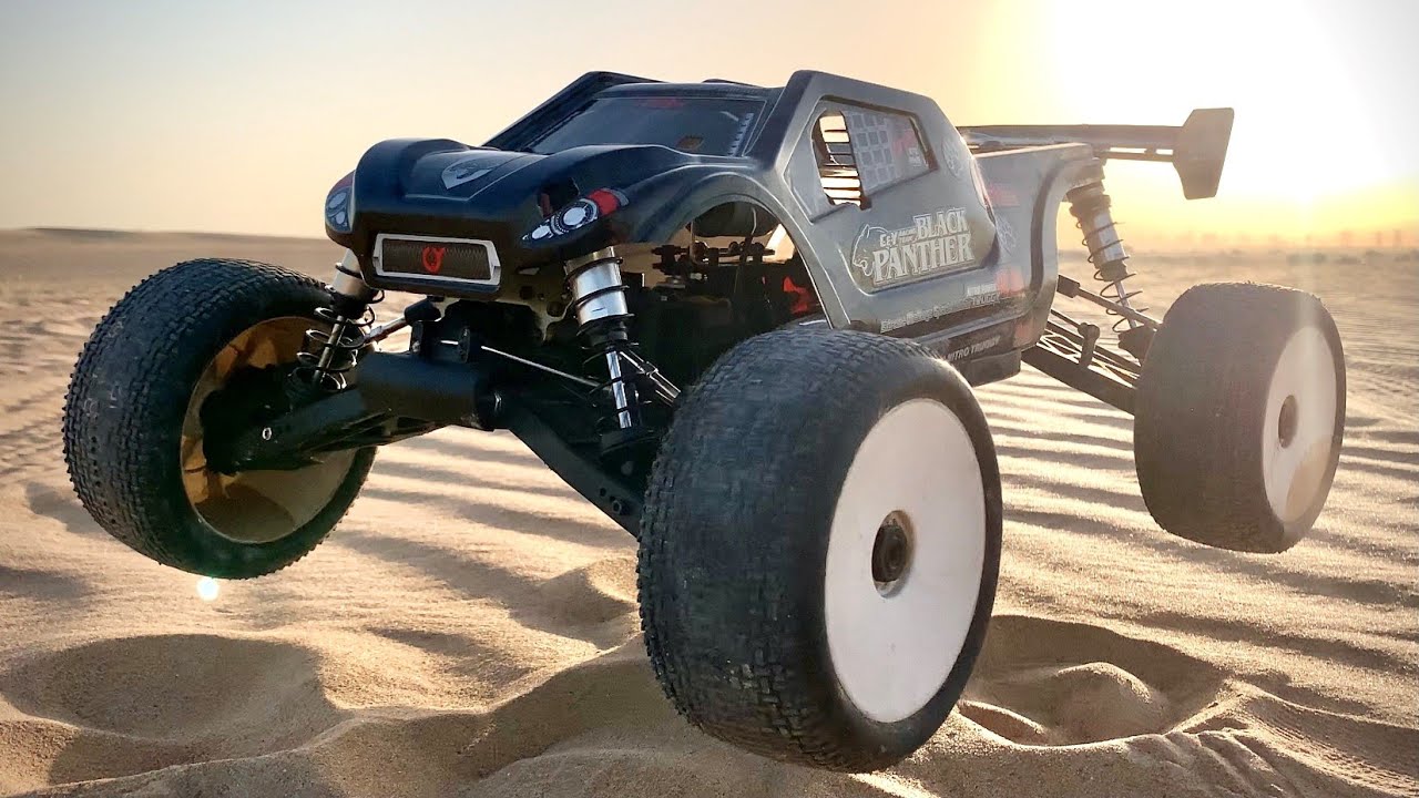 2-Speed Nitro 1/8 Truggy Desert Bash / Ming Yang Black Panther - YouTube