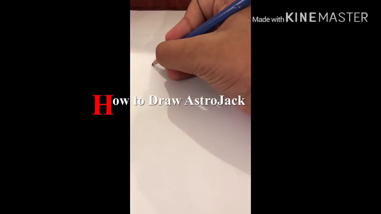 How to Draw AstroJack from FORTNITE - YouTube
