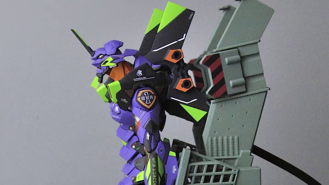METAL BUILD EVA-01 初号機 MB EVA 初号机 - YouTube