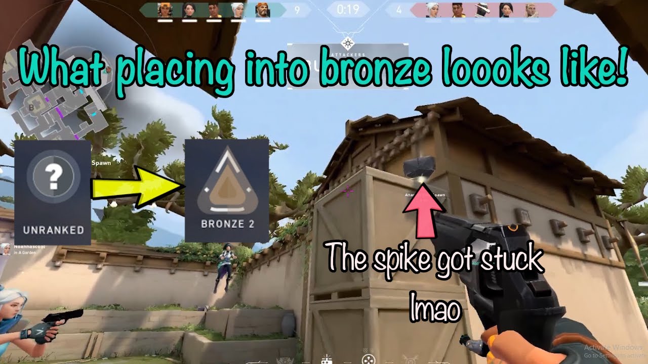 WHAT PLACING INTO BRONZE LOOKS LIKE | VALORANT CLOSED BETA - YouTube