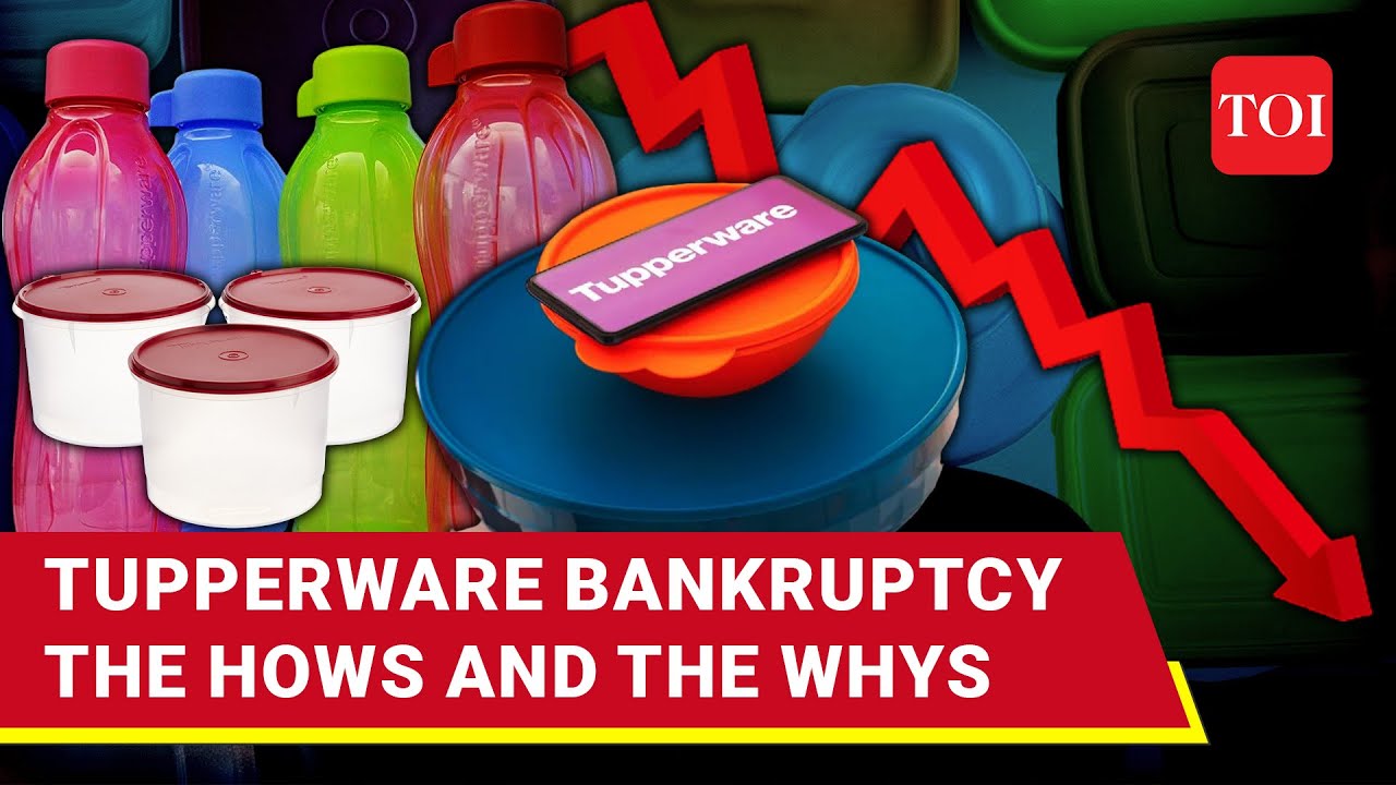 Tupperware Goes Bankrupt: How The Colourful Tiffin Box Maker Lost Its ...