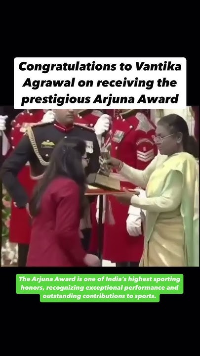 Vantika Agrawal Wins Arjuna Award 2025 | Chess Olympiad Gold Medalist | Indian Chess Champion ...