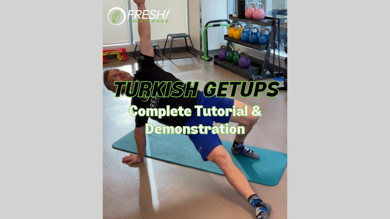 Turkish Getups Complete Demonstration & Tutorial - YouTube