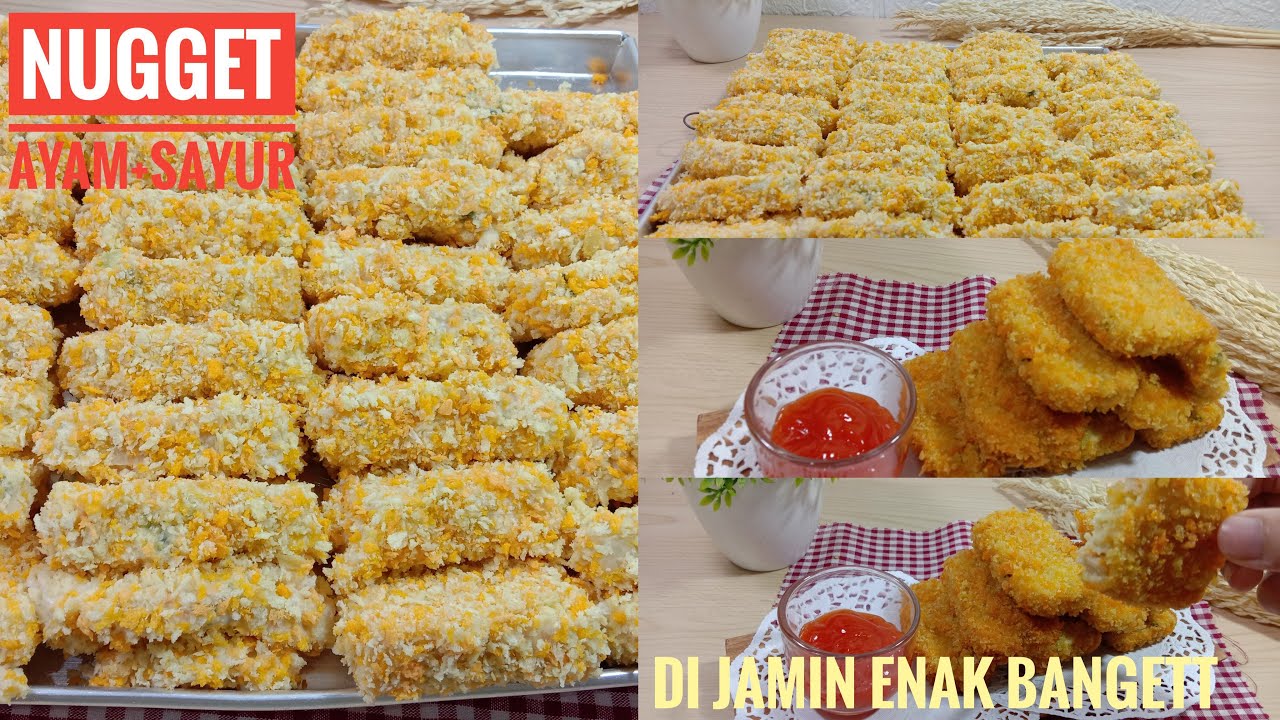 Nugget Ayam Sayur Bisa Seenak Ini Wajib Coba Bikin Di Rumah Youtube