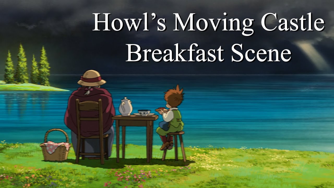 Howl's Moving Castle Breakfast Scene - YouTube