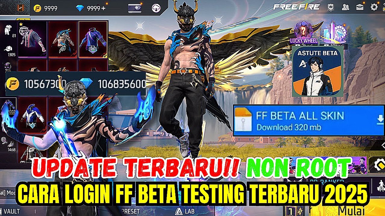 UPDATE TERBARU‼️CARA DOWNLOAD FF BETA TESTING 2025 ‼️CARA LOGIN FREE ...