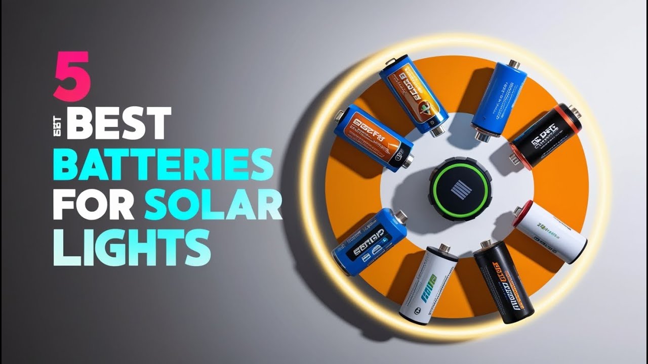 5 Best Solar Light Batteries for Maximum Performance and Longevity ...