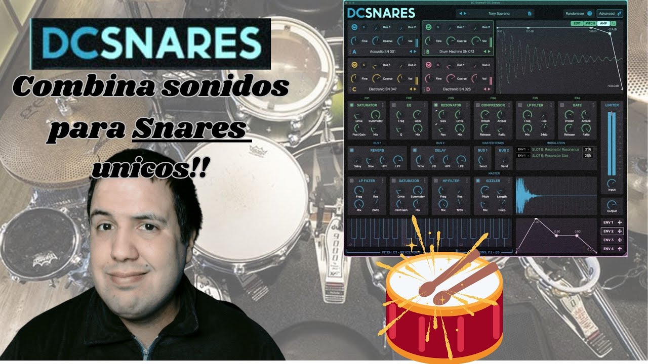 review DC SNARES combina sonidos para Snares unicos!! | In the Mix uy ...