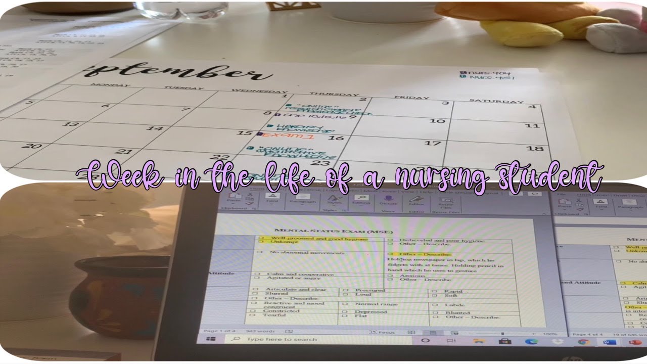 WEEK IN THE LIFE OF A NURSING STUDENT: Preparing for a new semester ...