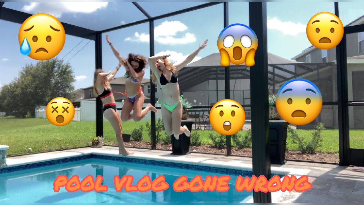 POOL VLOG GONE WRONG - YouTube