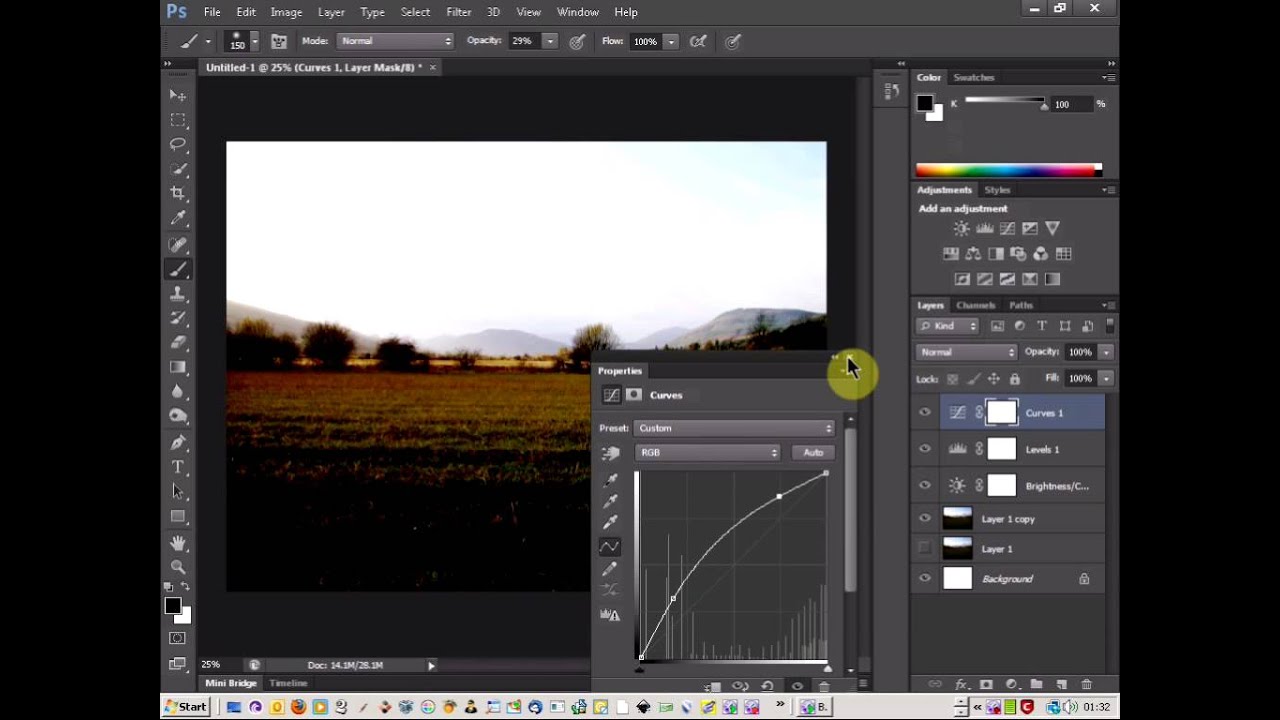 fix dull photos easily in photoshop - YouTube
