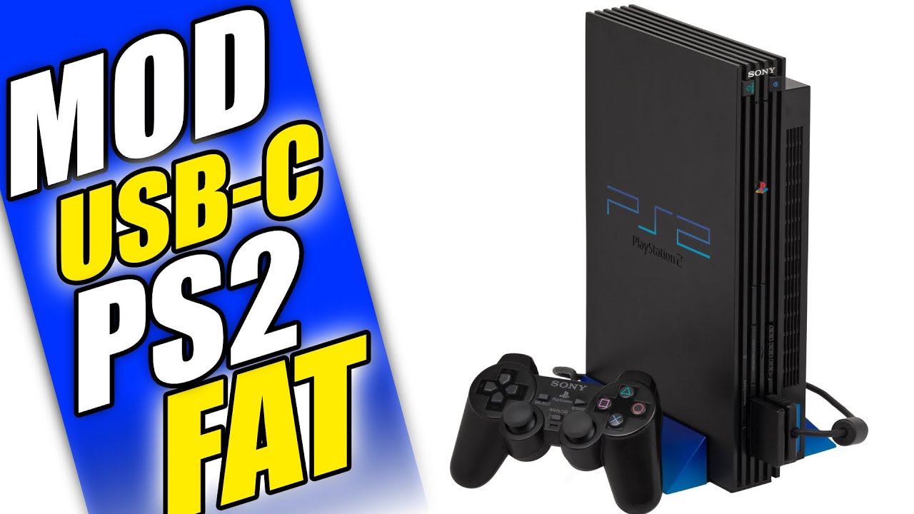 PLAYSTATION 2 FAT MOD USB-C Pd - YouTube