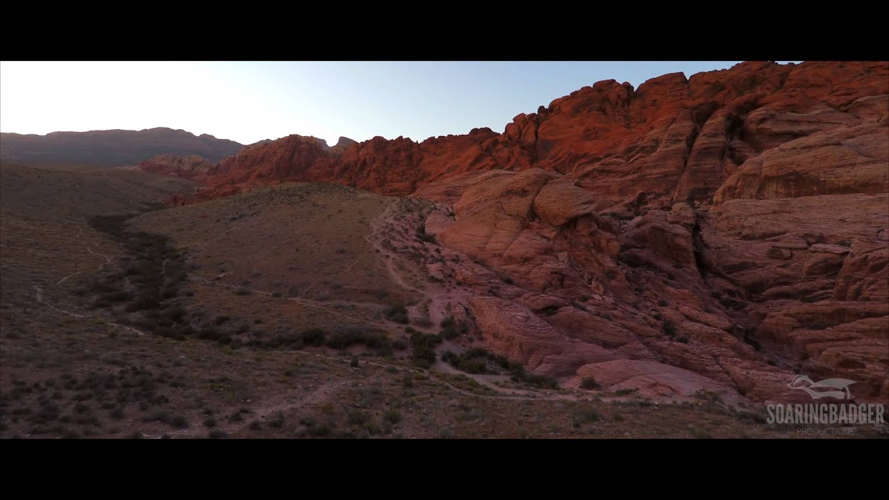 Red Rock Canyon: A Bird's-Eye View 4K UHD - YouTube