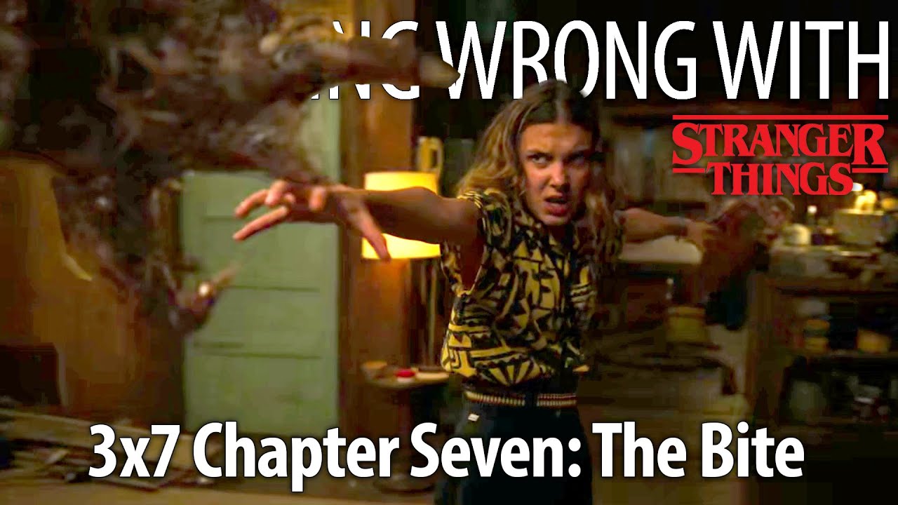 Everything Wrong With Stranger Things S3E7 - "Chapter Seven: The Bite ...