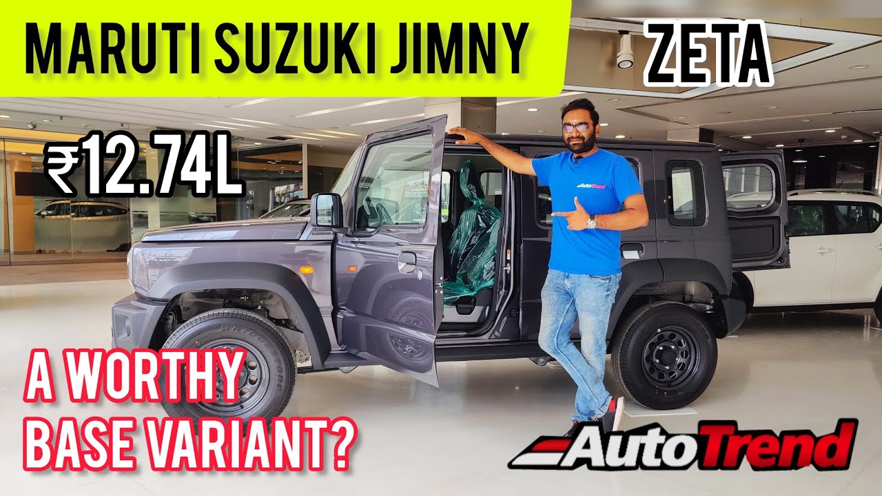 Maruti Suzuki JIMNY Base Model Real Life Detailed Review 🔥 ...