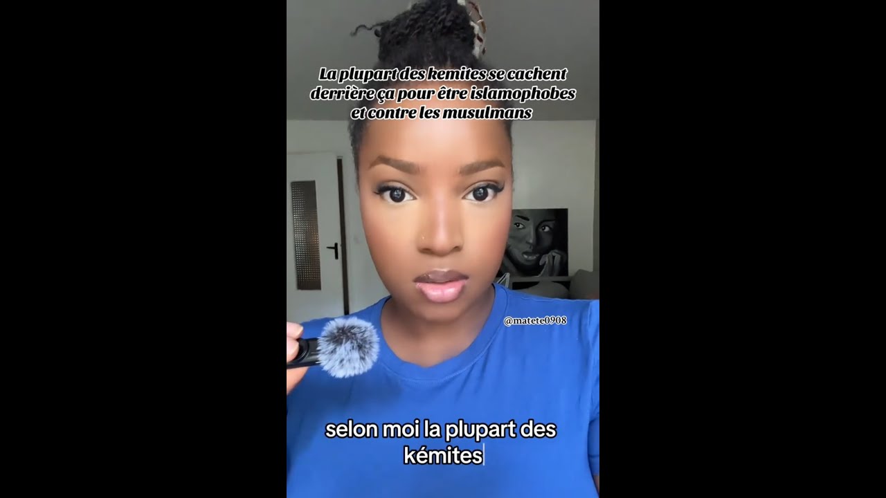 Les kemites sont islamophobes d'après Matété - YouTube