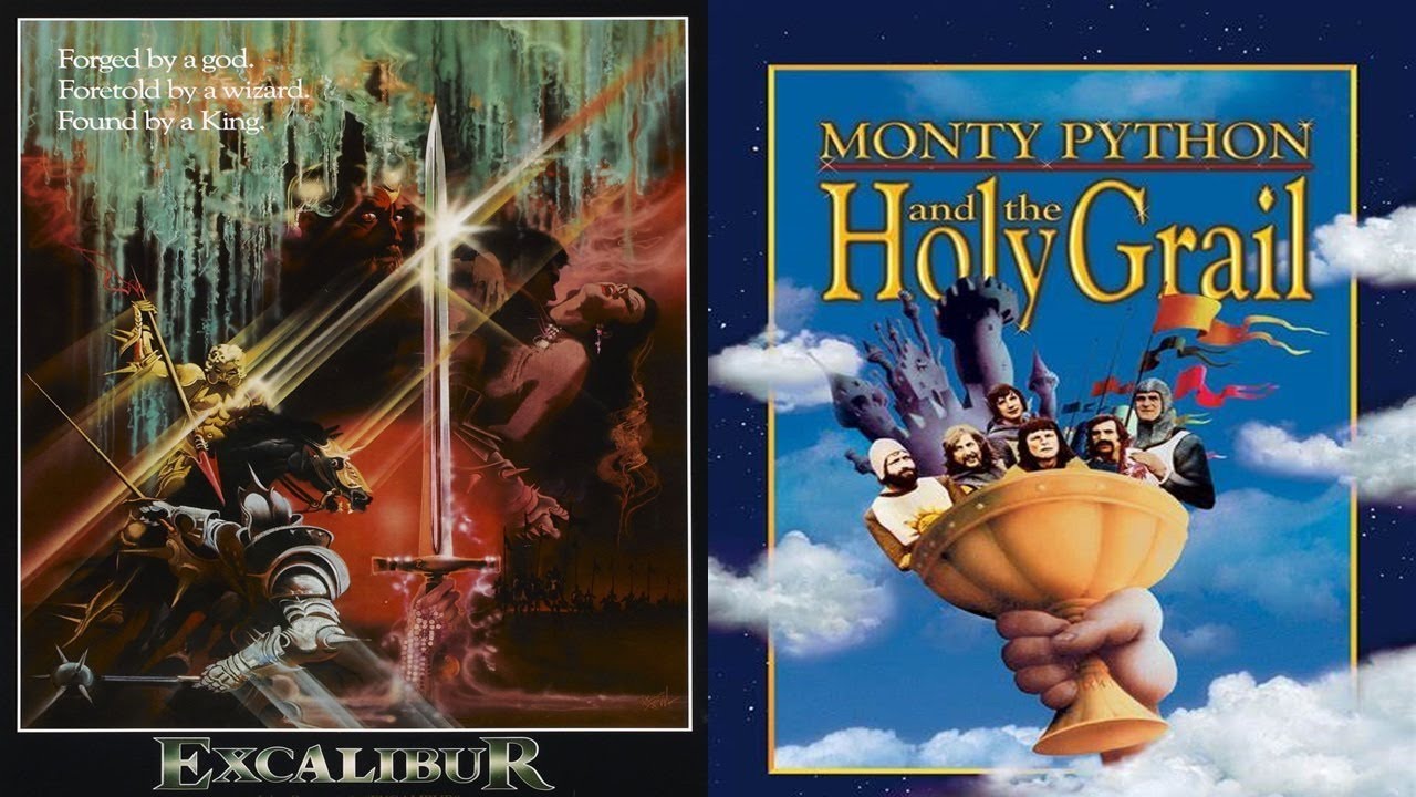 King Arthur in Film: Excalibur (1981) & Monty Python and the Holy Grail ...