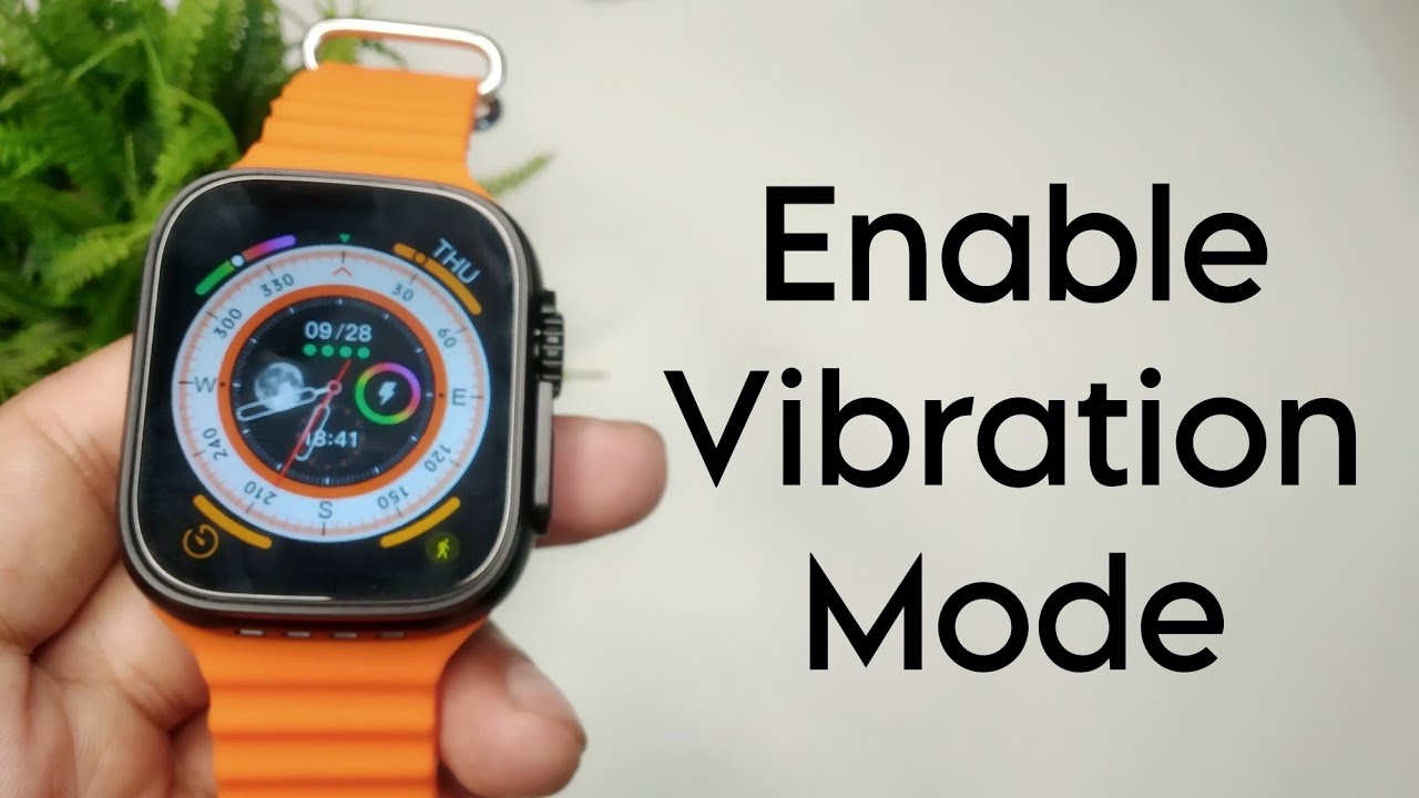 How To Turn On Vibration Mode in Smartwatch - YouTube