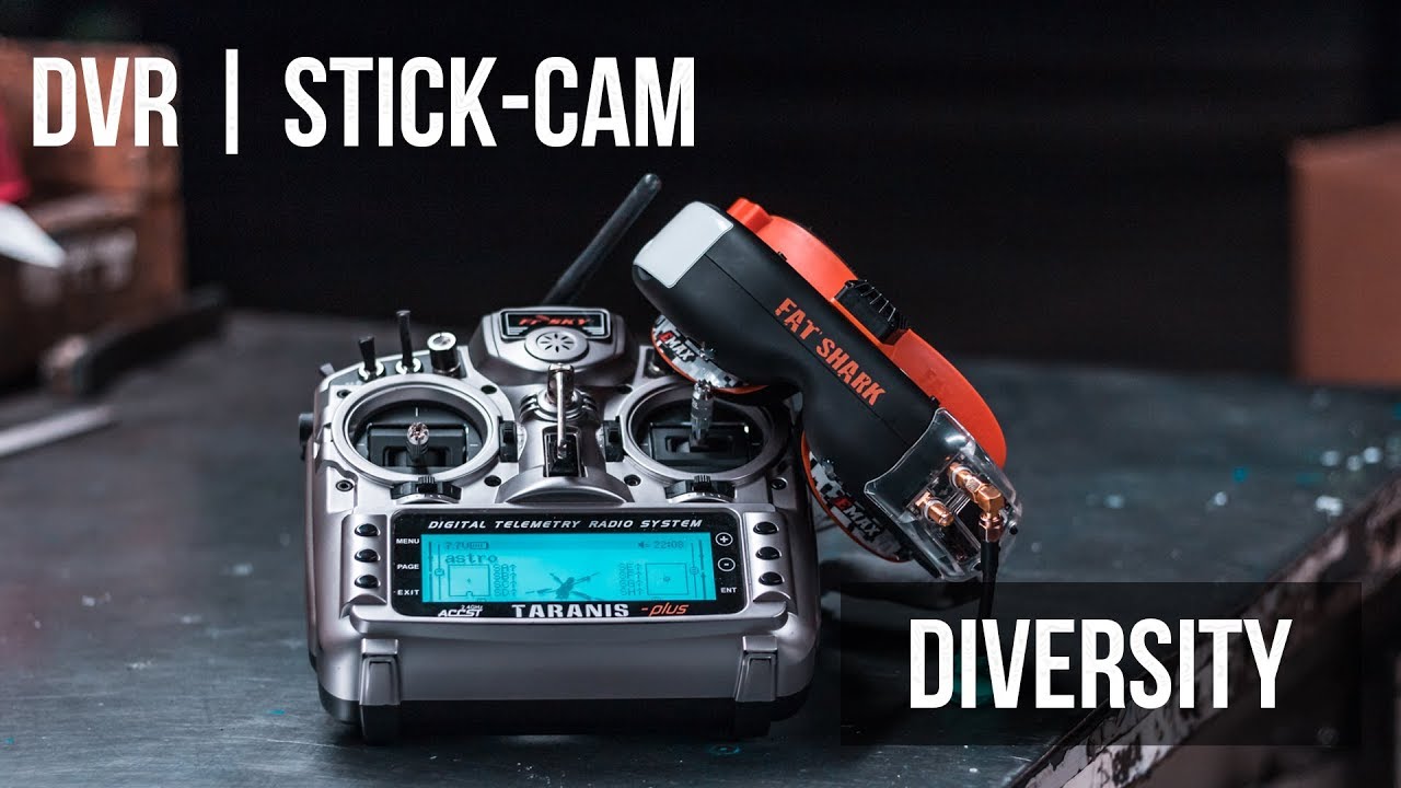 FPV DRONE STICK CAM & DVR! - YouTube