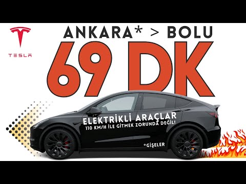 Tesla Jet - 69 dakikada Ankara'dan Bolu'ya