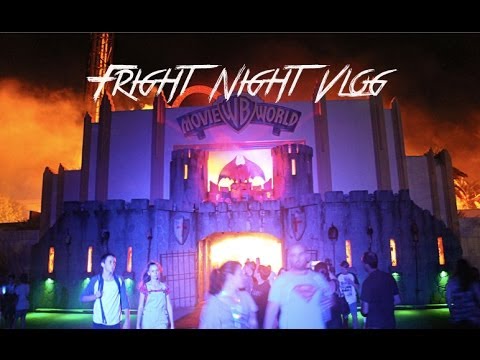 Fright Night 2013 (Movie World) Vlog - YouTube
