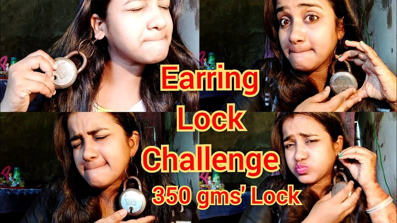 31 March 2022 || Earring Lock 🔐 Ear pulling challenge || most requested ...