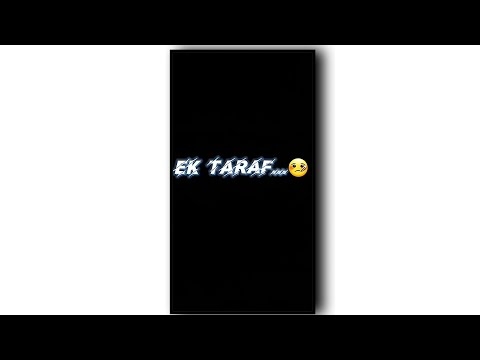 Sare Dost Ek Taraf Trending Instagram Reel Song Lyrics Black Screen Template Video. Dosti friendship