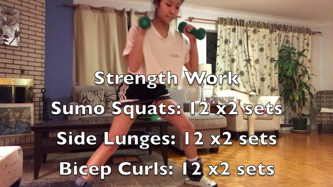 Week 9: Individual Workout - YouTube
