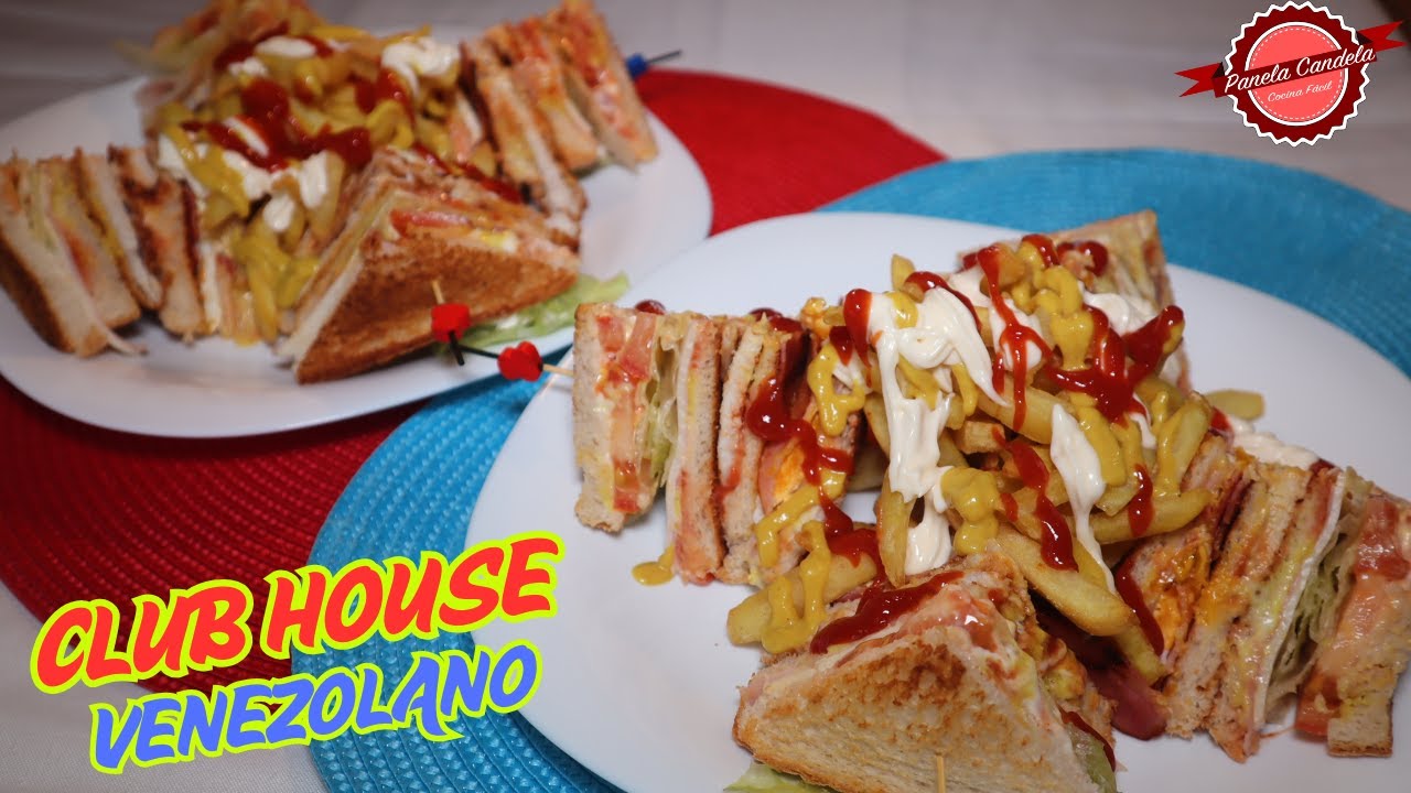 Club House Venezolano Casero: ¡Una Bomba de Sabor!💣💥🔥 El sándwich que ...