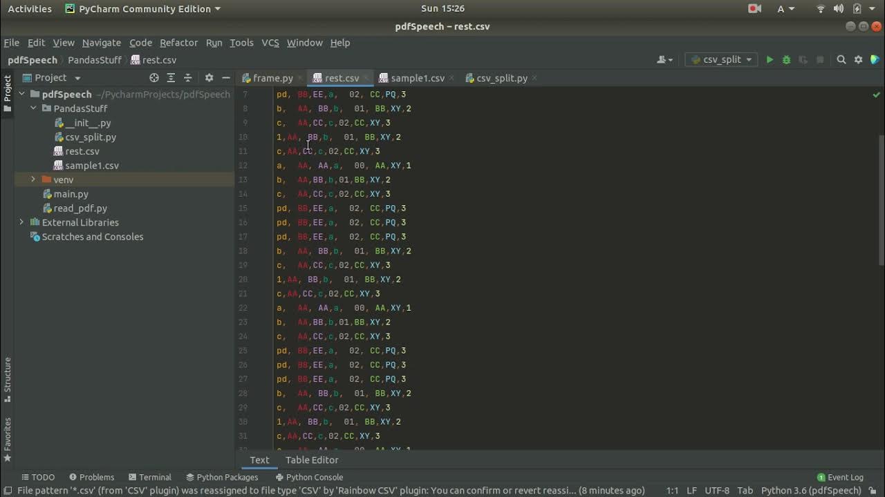 Python Tutorial: Split CSV rows to multiple rows - YouTube