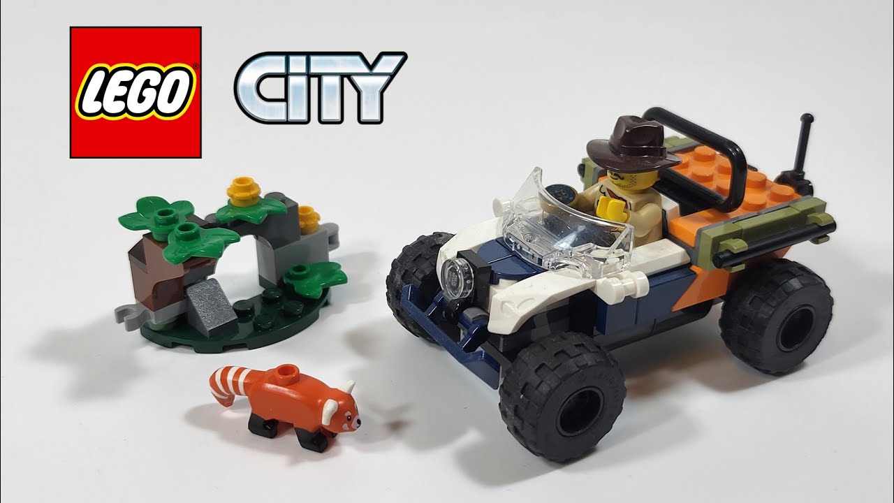 Lego City 60424 Jungle Explorer ATV - Lego Speed Build - YouTube