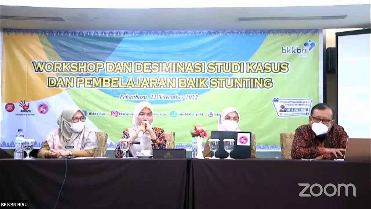 Workshop dan Desiminasi Studi Kasus dan Pembelajaran Baik Stunting Tahun 2022 - YouTube