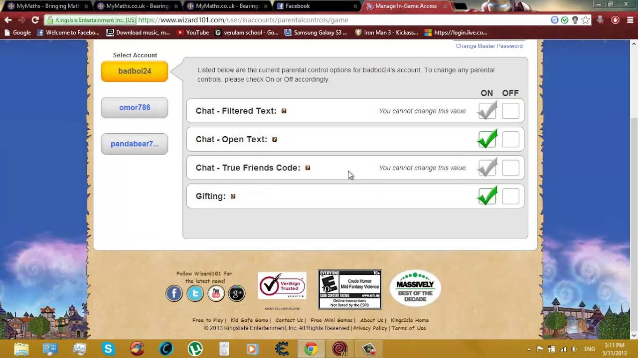 Quick video on Getting Open chat - wizard101 - YouTube