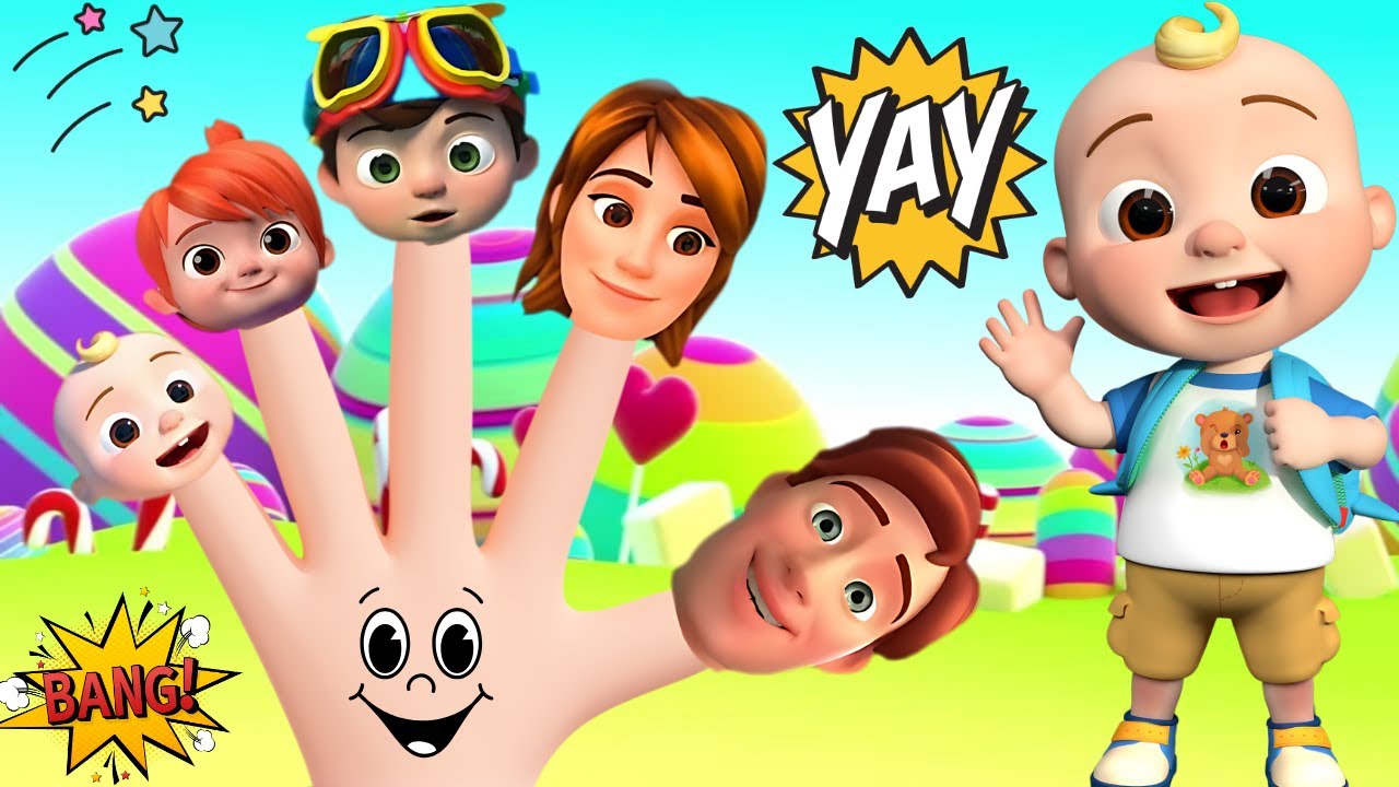 Finger Family | Baby Finger, Daddy Finger | Nursery Rhymes & Baby Songs ...
