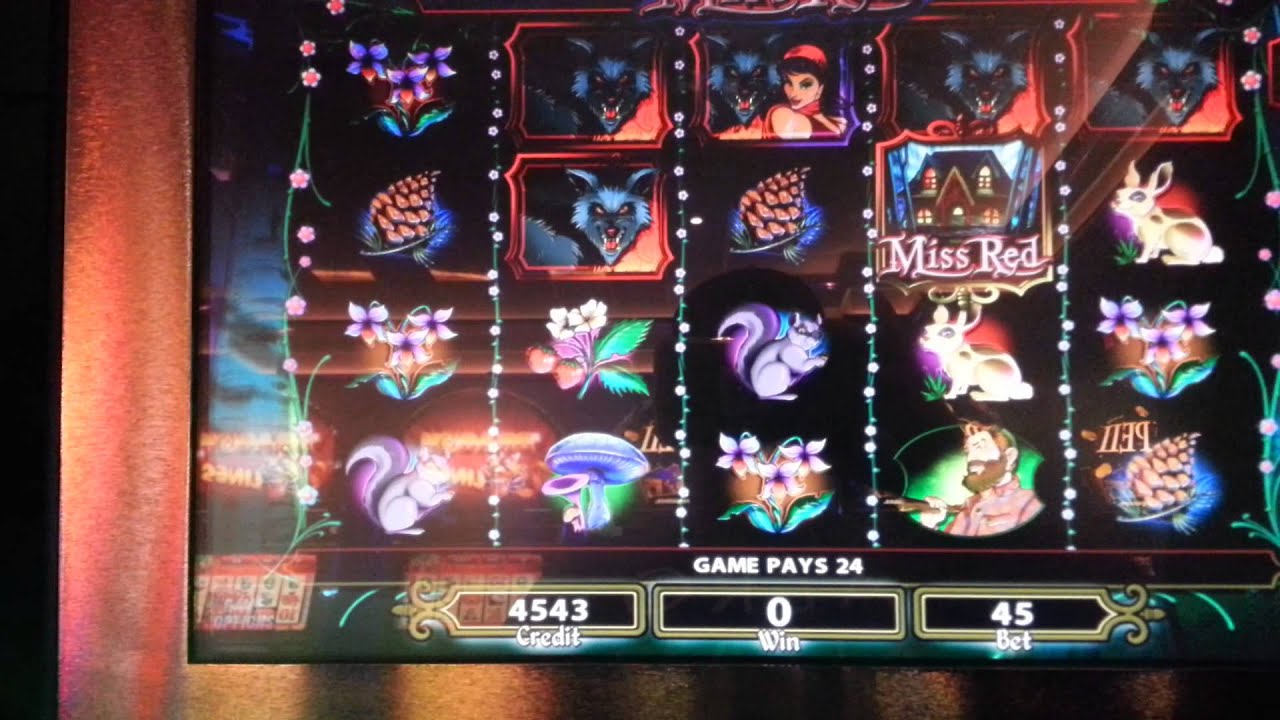 Nice win! Miss Red slot machine - YouTube